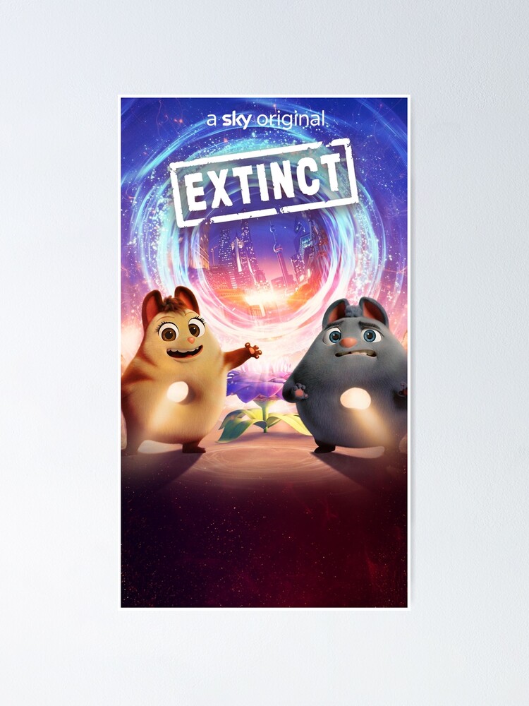 "Extinct Movie 2021" Poster for Sale by Funny-Quote | Redbubble
