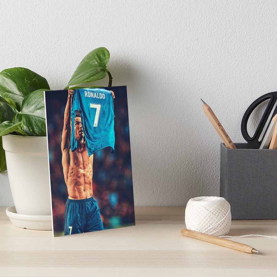 "Cristiano Ronaldo Siu Goat,Ronaldo Gifts, Ronaldo Best Selling , Ronaldo Top Items " Art Board ...