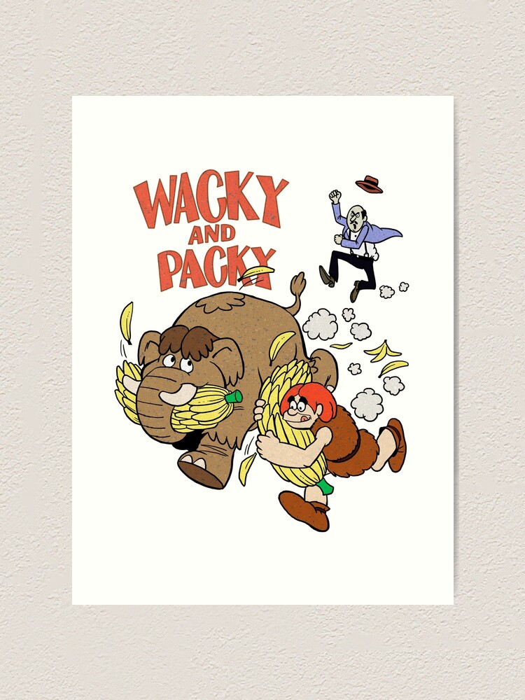 "Wacky and Packy from Uncle Croc's Block 70s Saturday Morning Cartoon ...