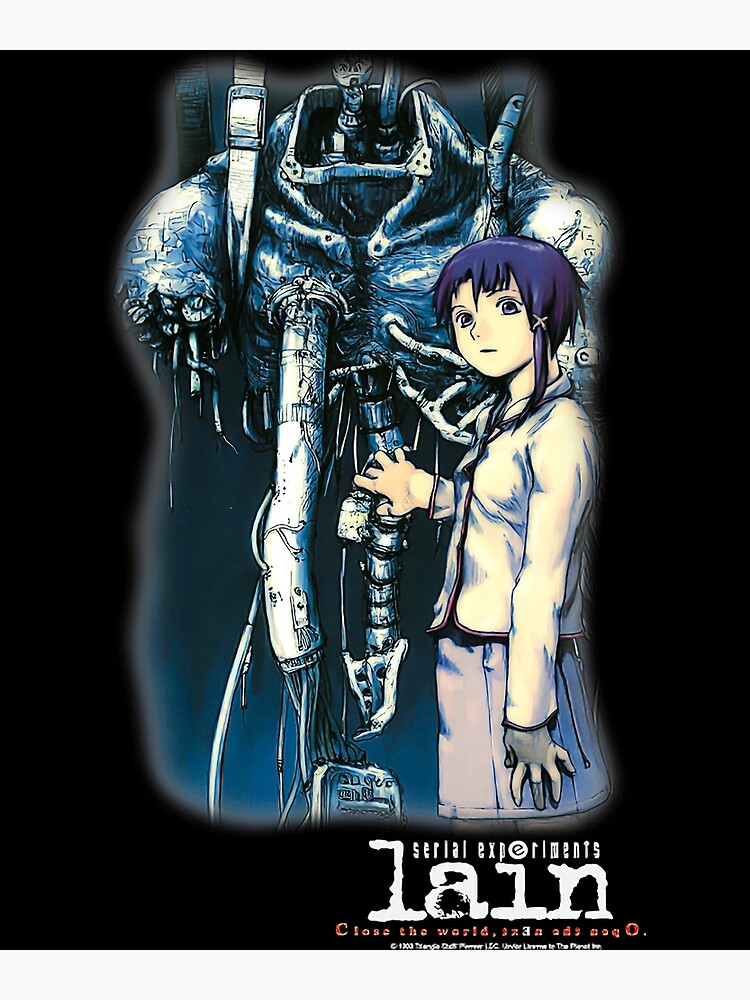 Serial Experiments Lain Premium Matte Vertical Poster