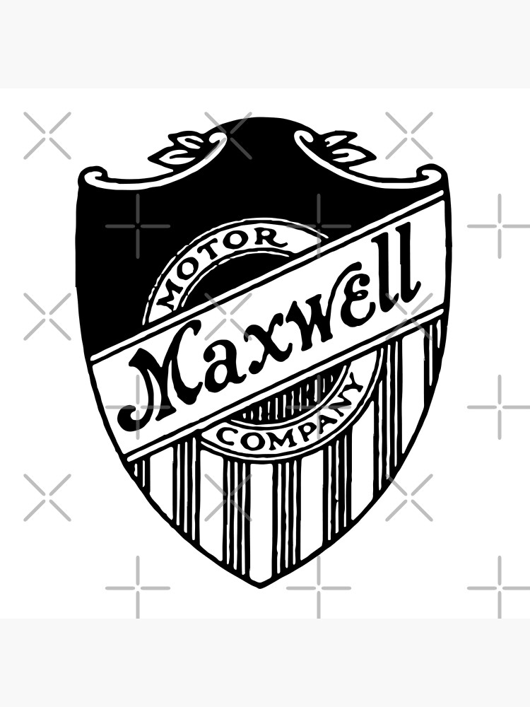 "Maxwell Motor Co. Logo" Poster for Sale by oldcarlogos | Redbubble