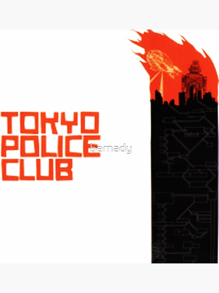 Póster «recorrido del club de policía de Tokio 2016» de bernady | Redbubble