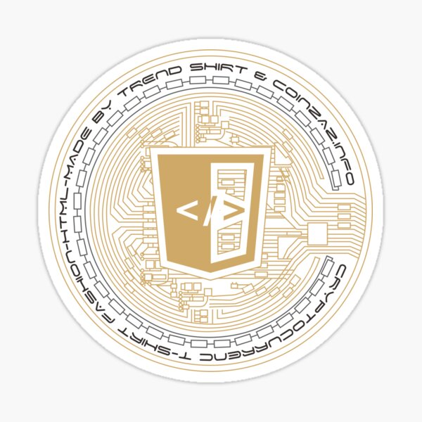 "HTML" Sticker for Sale by ultramanx88 | Redbubble