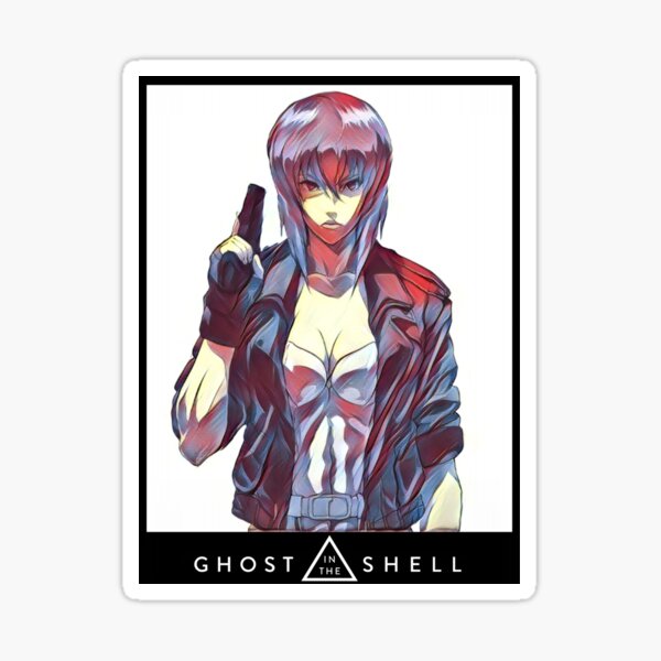 "The Major (Ghost in the Shell)" Sticker for Sale by occamslaser ...