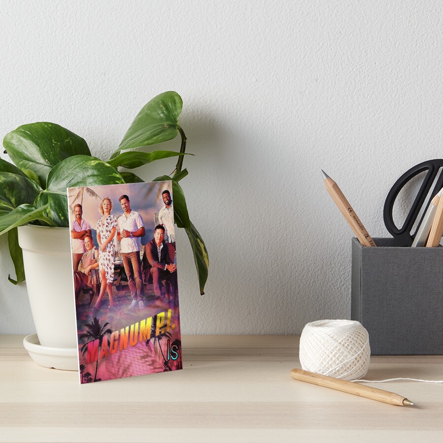"Magnum PI" Art Board Print by V2711S | Redbubble