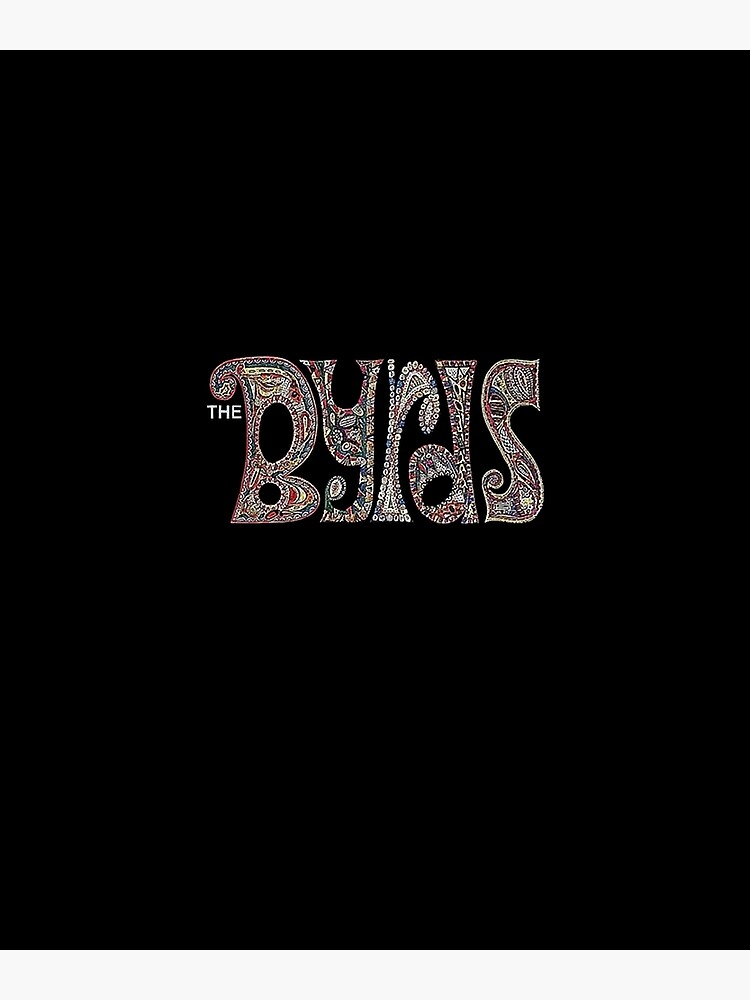 Lámina fotográfica «banda de logo The Byrds Géneros musicales Rock ...