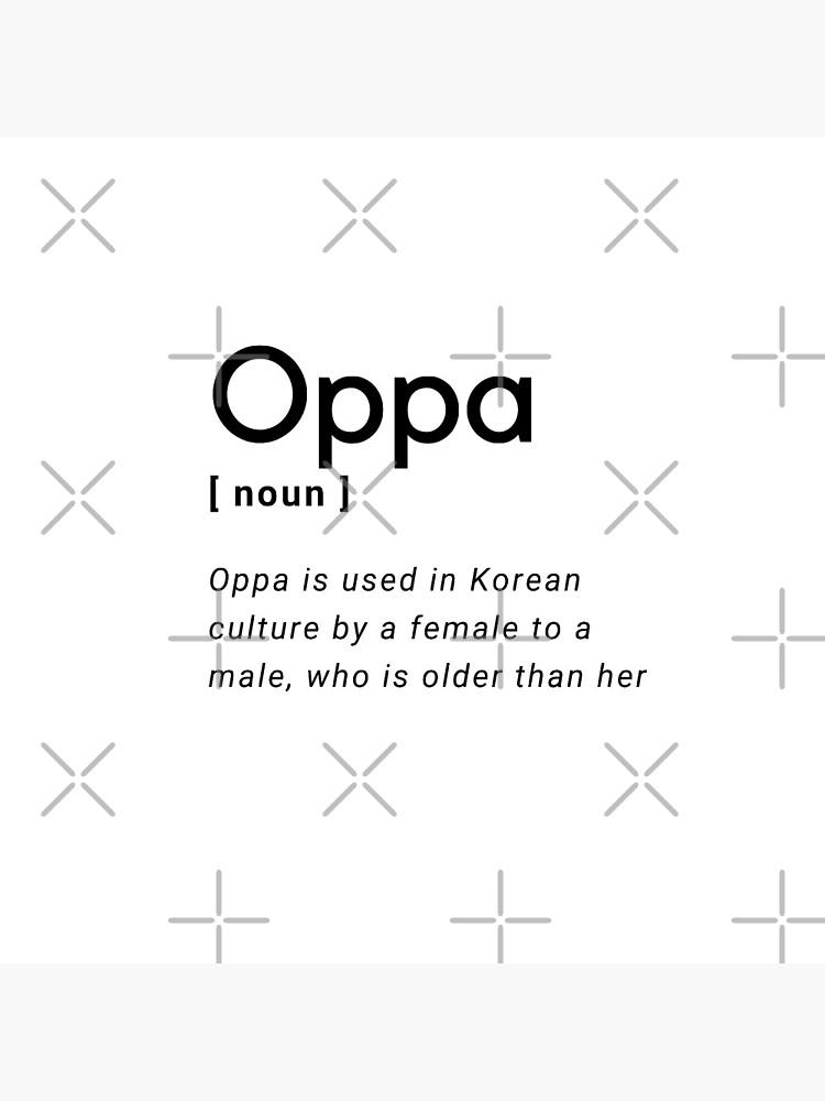 Oppa Meaning
