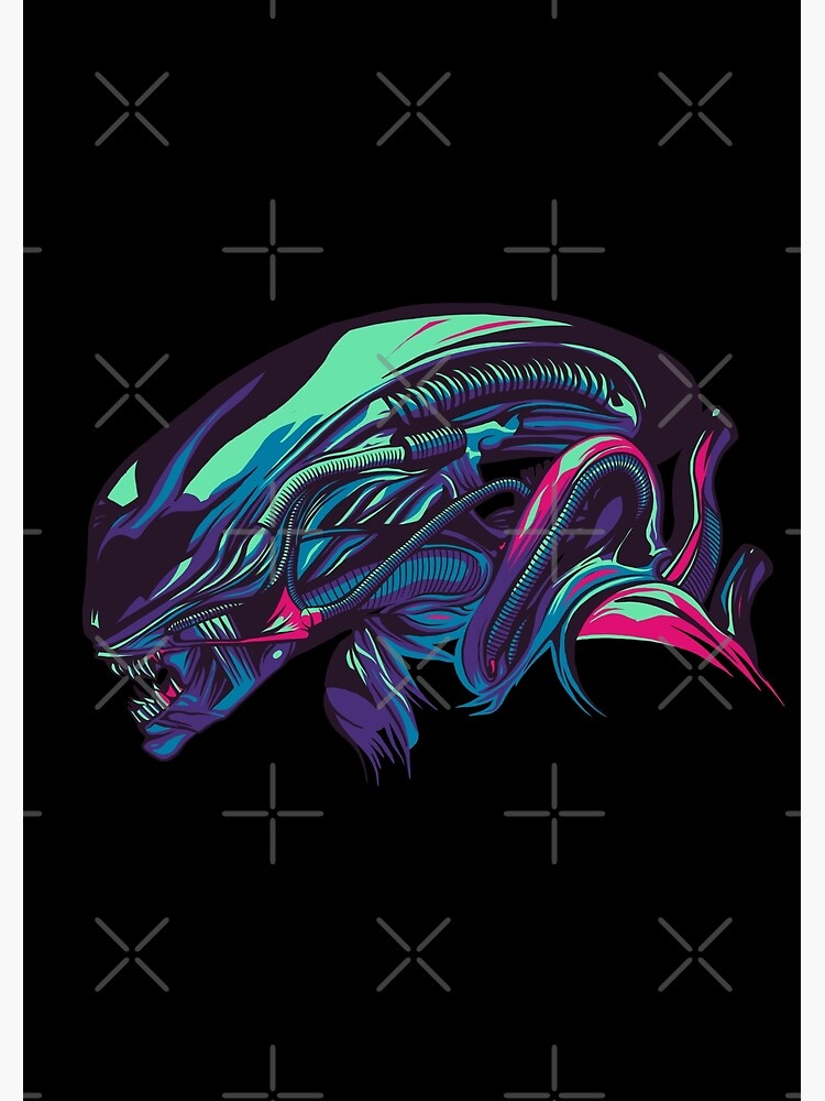 "Xenomorph " Poster by PuddleDuk | Redbubble