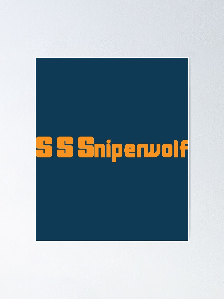 "SSS Sniper Wolf" Poster for Sale by SimplyClaireese | Redbubble