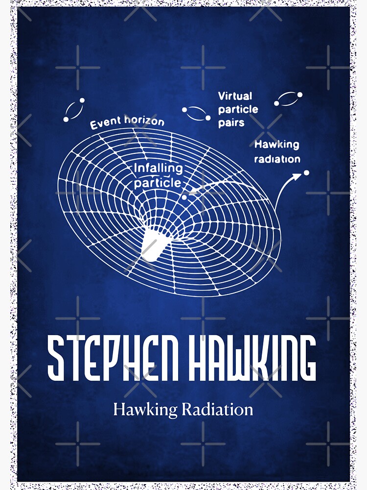 "Stephen Hawking" Sticker by labstud | Redbubble
