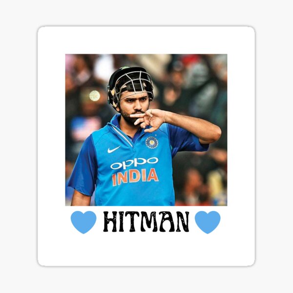 "Rohit Sharma T-Shirt" Sticker for Sale by Abhi1213 | Redbubble