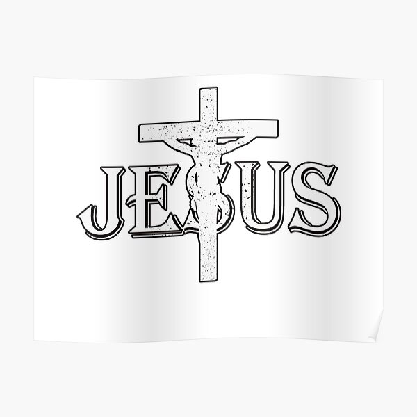 "Jesus Classic Meskel Logo" Poster for Sale by MANIMESH01 | Redbubble