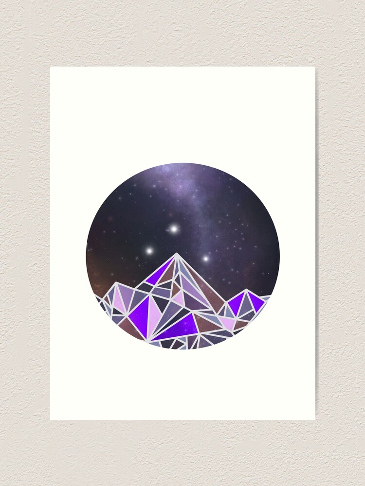"ACOTAR Night Court Sigil Stained Glass" Art Print by ArinBarry | Redbubble