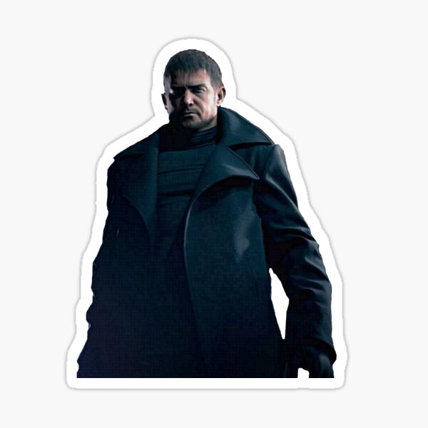 "Chris Redfield" Sticker for Sale by AceOfAndromeda | Redbubble