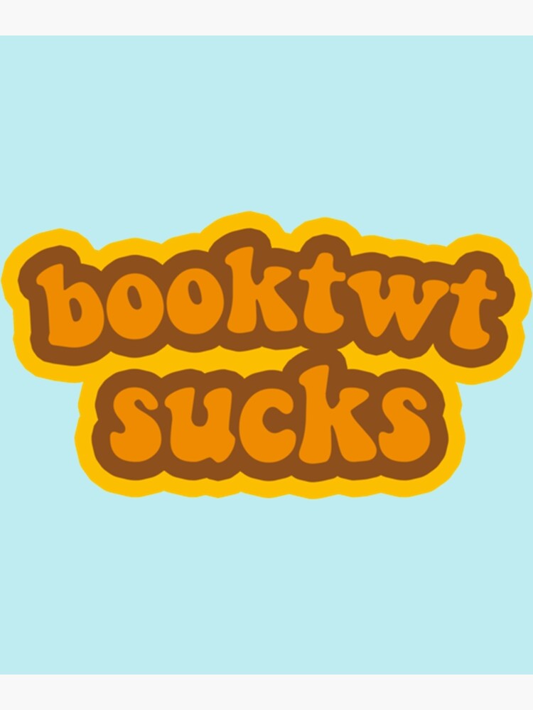 "Booktwt saugt Ich liebe Booktwt Design Twitter" Fotodruck von JasonVanbi | Redbubble
