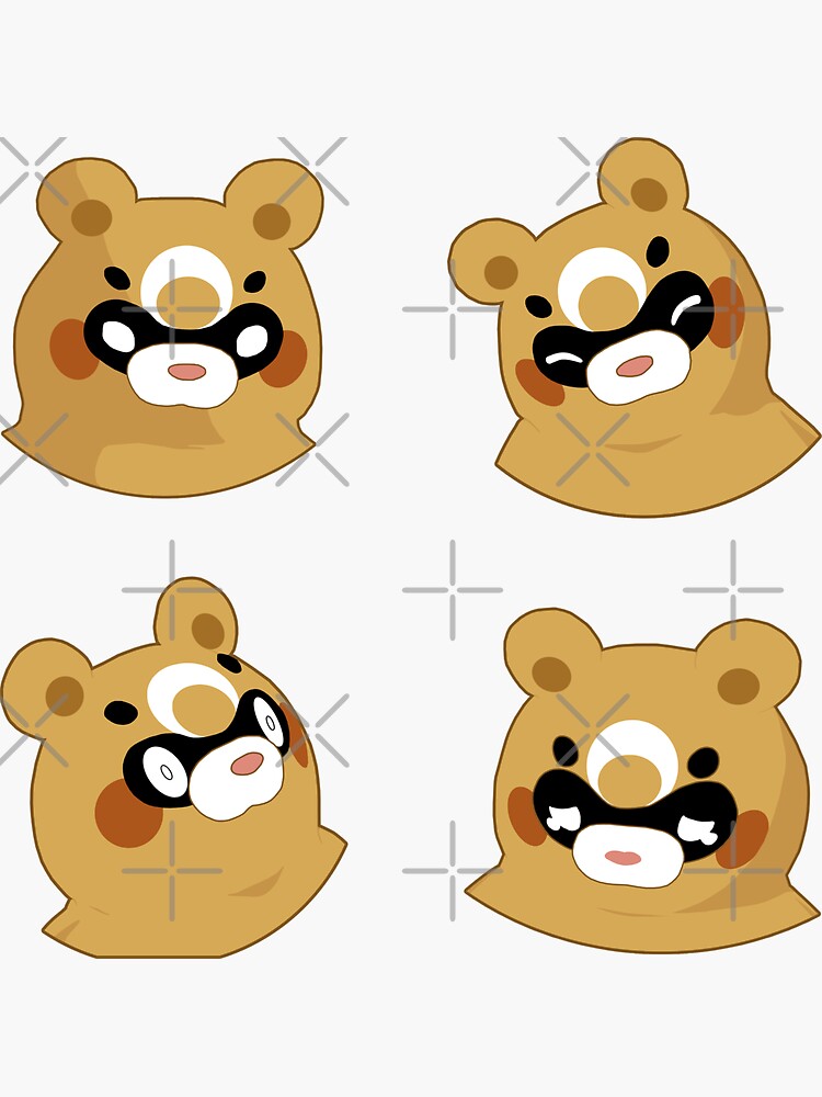 "Guoba Genshin Impact Chibi-Aufkleber-Set" Sticker von dudu-inpajamas ...