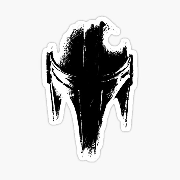"Mando" Sticker by Tsudo | Redbubble