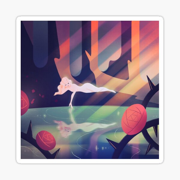 "Nymph" Sticker for Sale by gueligldv | Redbubble