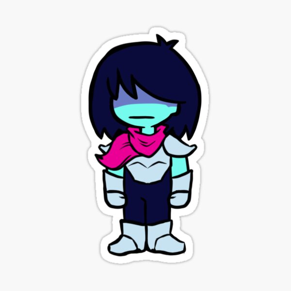 "Deltarune Pose - Kris (Dark World)" Sticker for Sale by Malunistorm ...