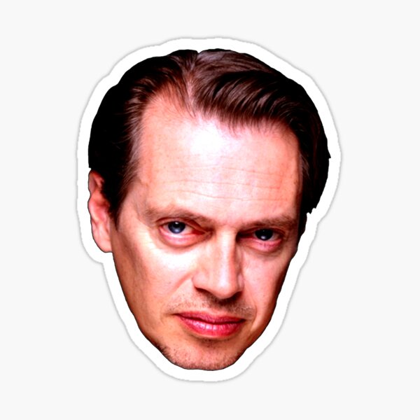 "steve buscemi collage galaxy photo image" Sticker for Sale by HEERYAK ...