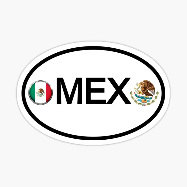 "Mexico country code vehicle registration " Sticker for Sale by HAKVS ...