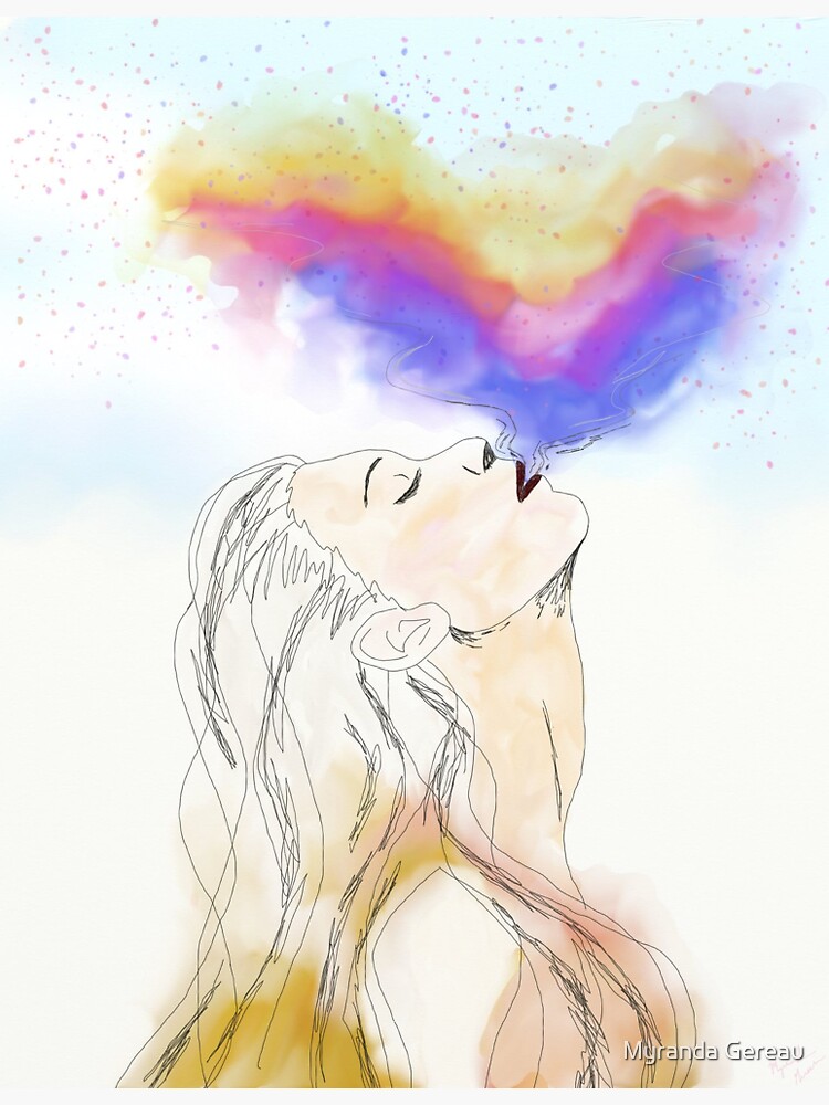 "Breathe in the Color" Sticker for Sale by WheelArtist95 | Redbubble