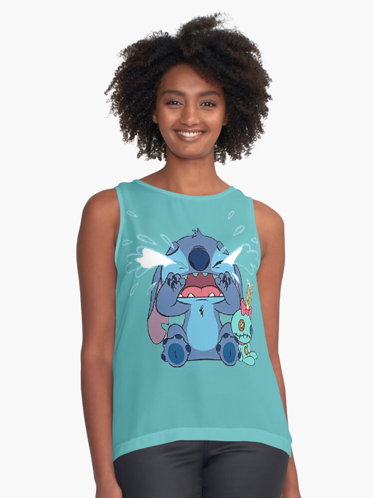 "Crying Stitch " Sticker for Sale by T G | Redbubble