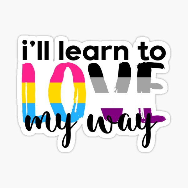 "Pan Ace Pride Design" Sticker for Sale by tendoggg | Redbubble