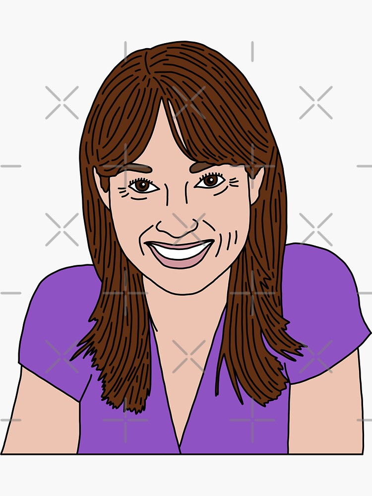 "Erin The Office" Sticker for Sale by EclipseInFlames | Redbubble