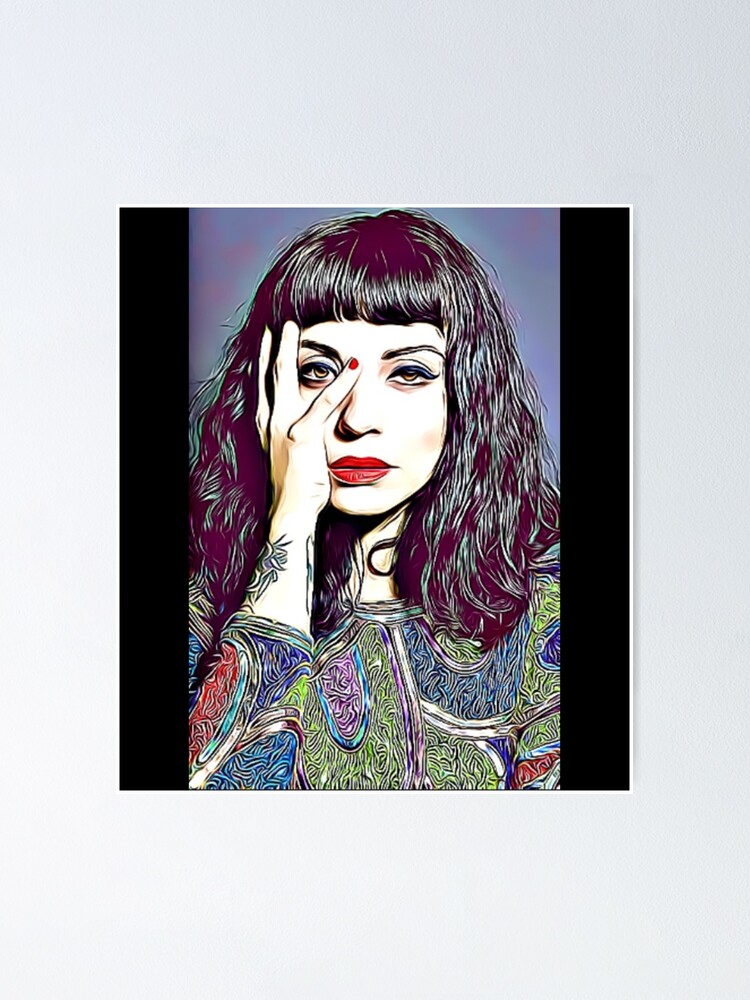 "Mon Laferte My Good Love Sticker" Poster by urnsren | Redbubble