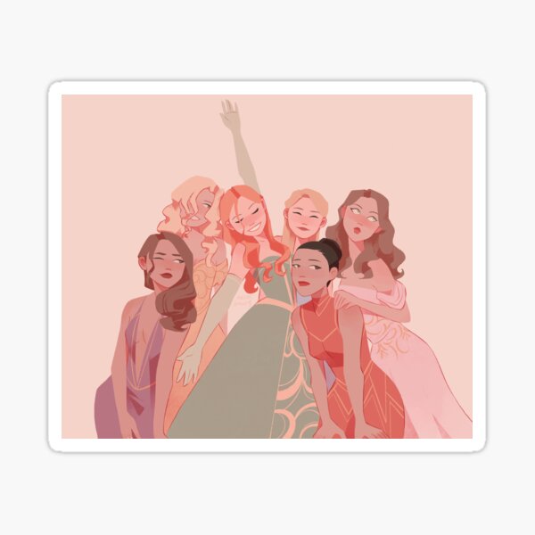 "The Elite" Sticker for Sale by Mellendraws | Redbubble