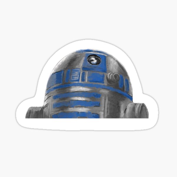 Stickers, Labels & Tags Paper & Party Supplies R2 D2 Star Wars Sticker ...
