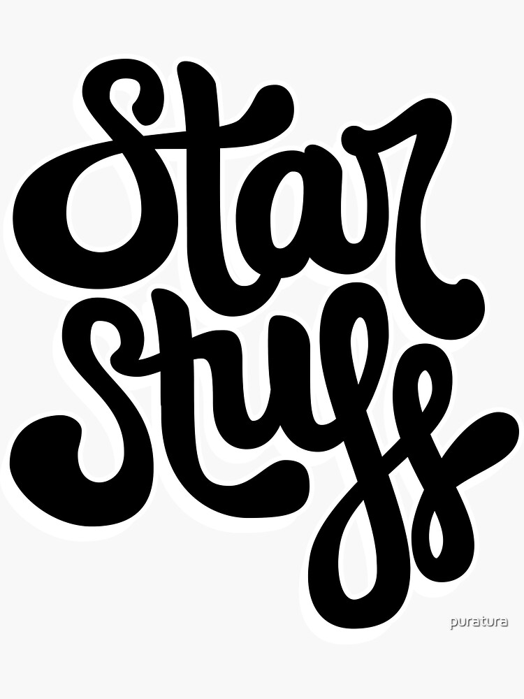 "Star Stuff (Carl Sagan)" Sticker by puratura | Redbubble