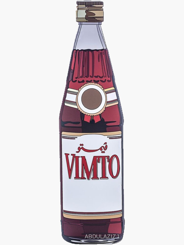 "Vimto Bubble-free stickers" Sticker for Sale by 1abdulaziz | Redbubble