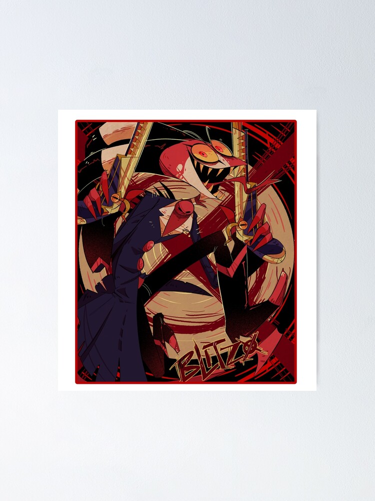 "BLITZO | HELLUVA BOSS" Poster by Ghostygery | Redbubble