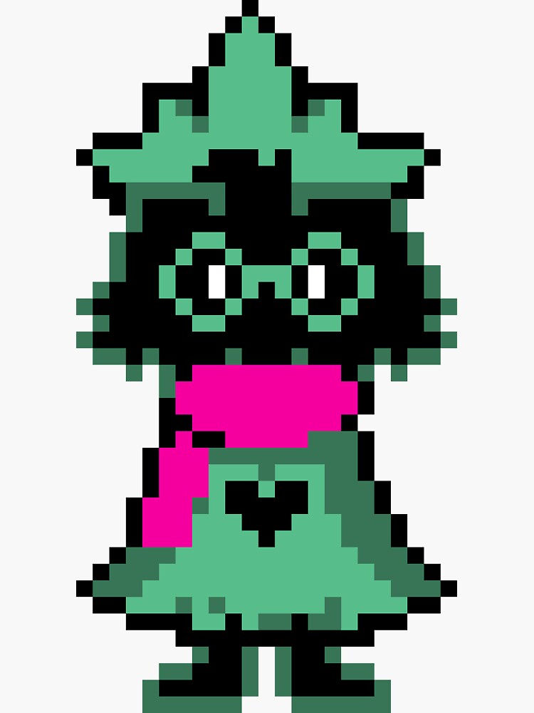 "Ralsei Deltarune Sticker" Sticker for Sale by OwOshop | Redbubble