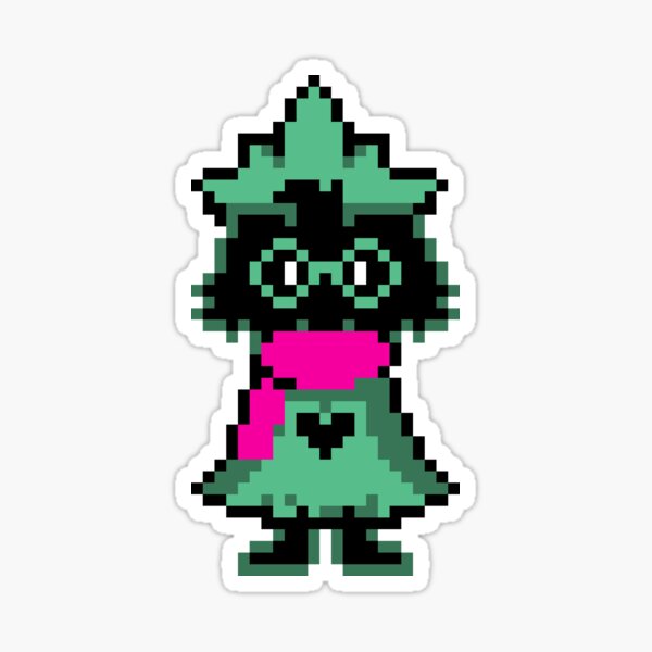 "Ralsei Deltarune Sticker" Sticker for Sale by OwOshop | Redbubble