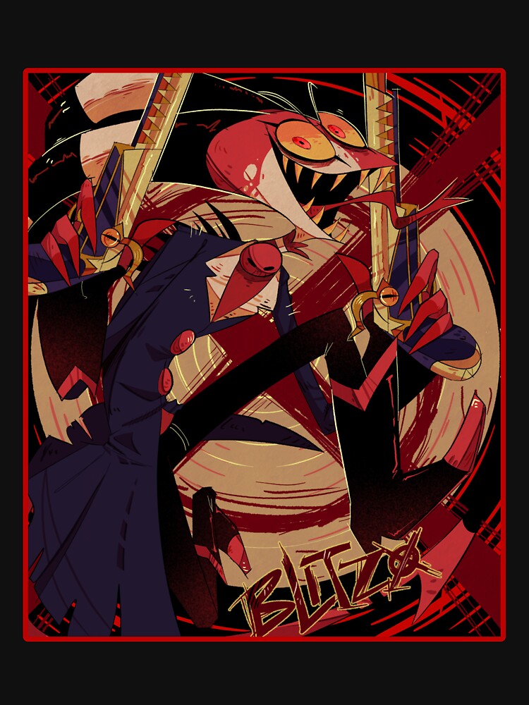 "BLITZO | HELLUVA BOSS" T-shirt for Sale by Ghostygery | Redbubble ...