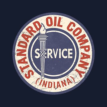 "Standard Oil Company Vintage Service" Sticker for Sale by quark ...