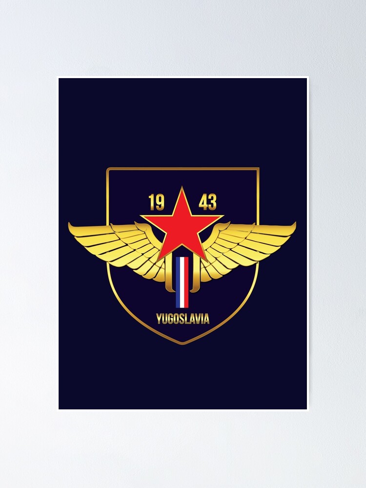 Póster «Ex Yugoslavia Jugoslavija SFRJ Logo Icon Grb Zastava» de ...