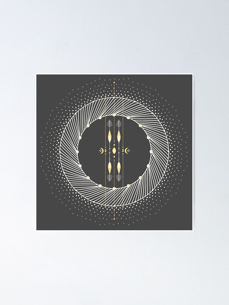 "Karmic Light Code - Awakening (Original)" Poster for Sale by ...