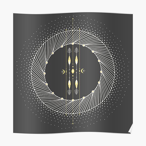 "Karmic Light Code - Awakening (Original)" Poster for Sale by ...