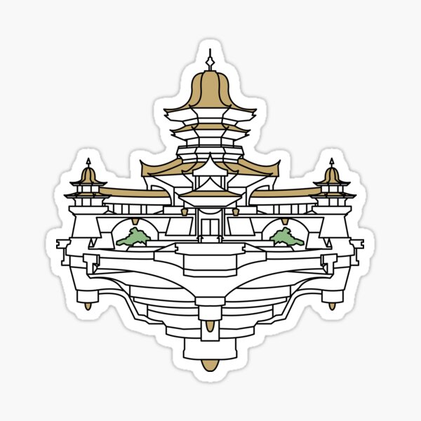 "The Jade Chamber" Sticker for Sale by CM Design | Redbubble