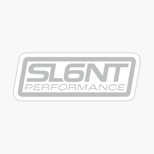 "Slant 6 Performance (Gray + Asphalt)" Sticker by jepegdesign | Redbubble