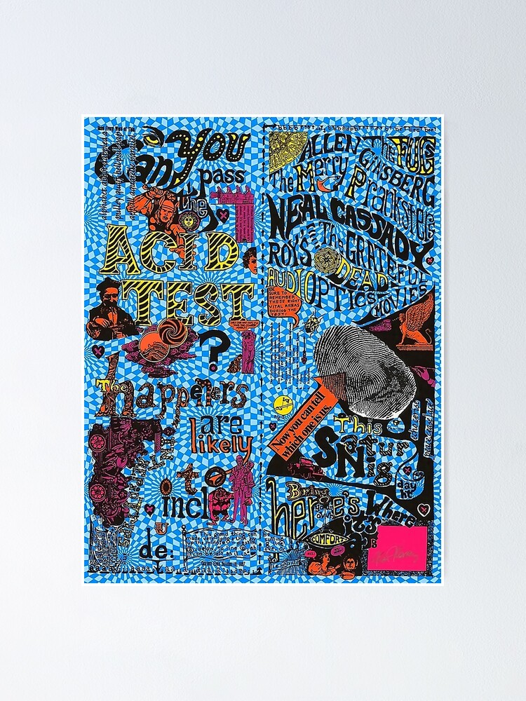 "Ken Kesey Pay burman" Poster for Sale by turuwunsgt | Redbubble