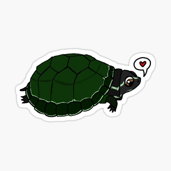 "Terrapin" Sticker by LeaGerard | Redbubble