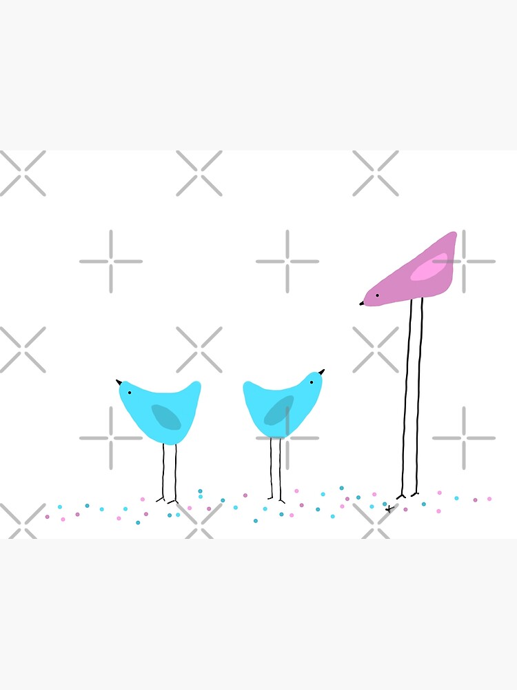 "Colorful Country Birds Prints by Jen Star" Poster for Sale by ...