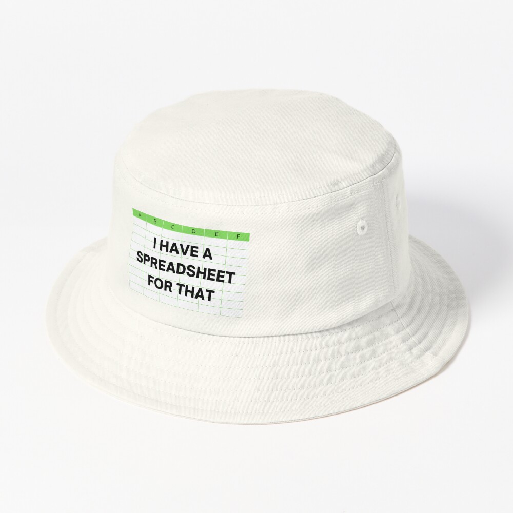 "I have a spreadsheet for that" Sticker for Sale by rtt-mer | Redbubble