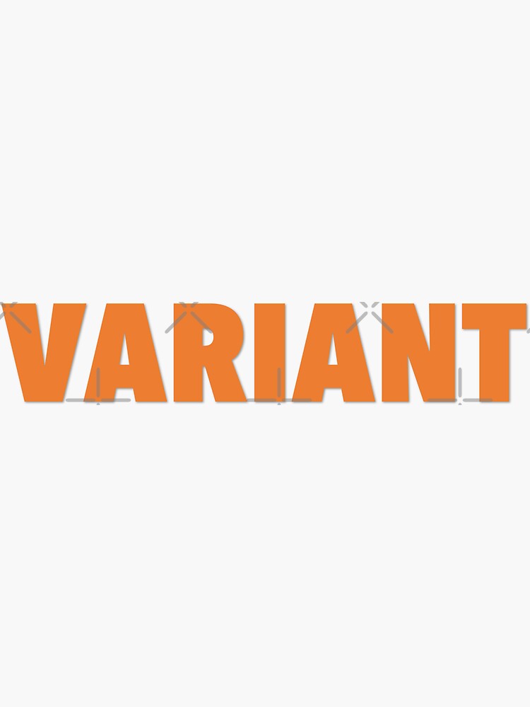 "Variant" Sticker by duchessjessica | Redbubble