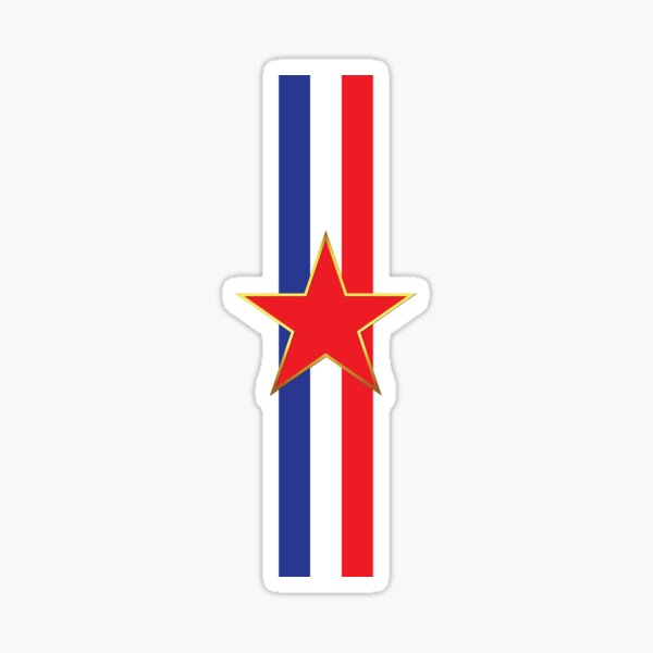 " Ex Yugoslavia Jugoslavija SFRJ Grb Zastava" Sticker for Sale by ...